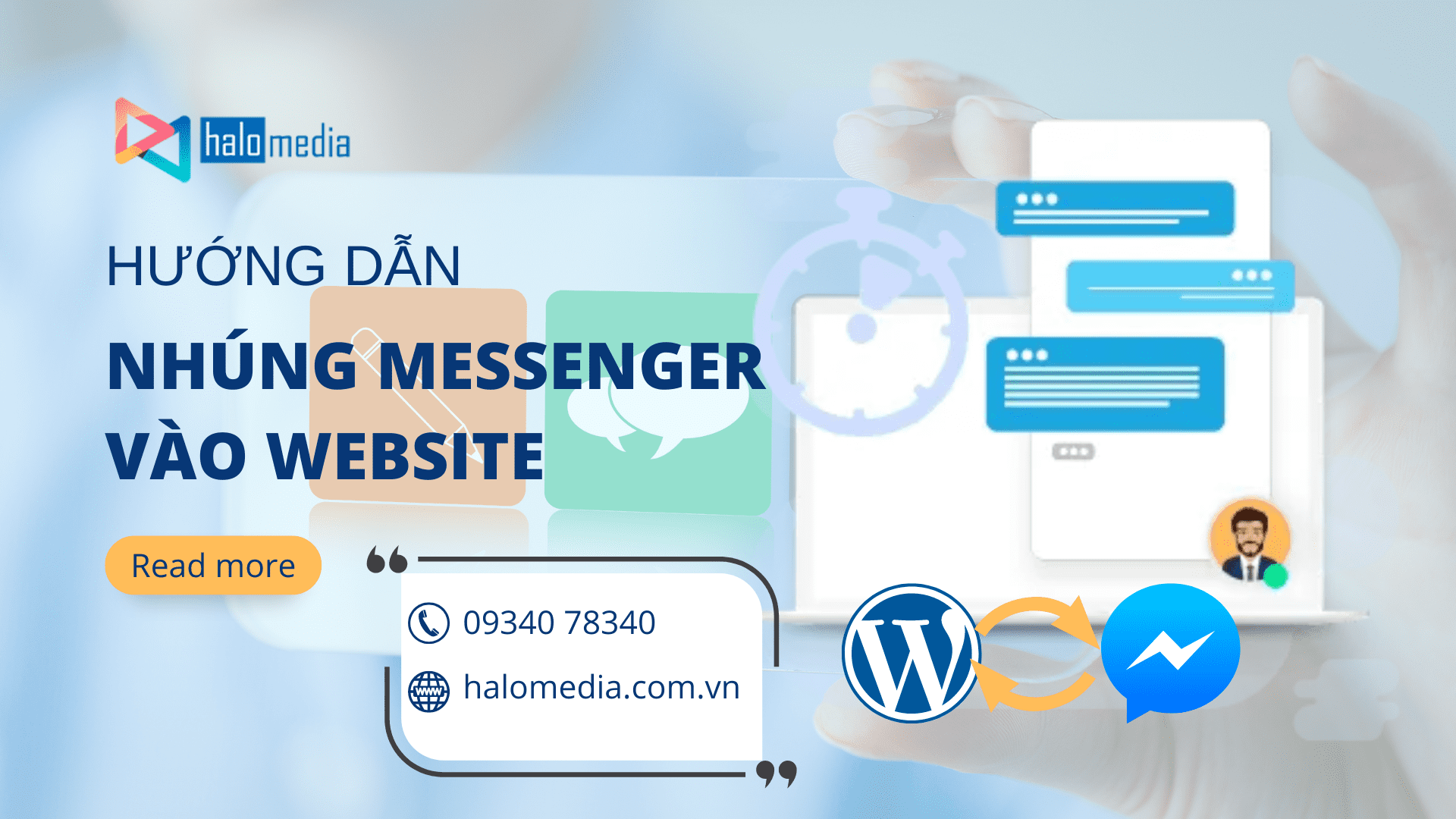 Bật Mí Cách Nhúng Messenger Vào Website Wordpress Chuyên Nghiệp
